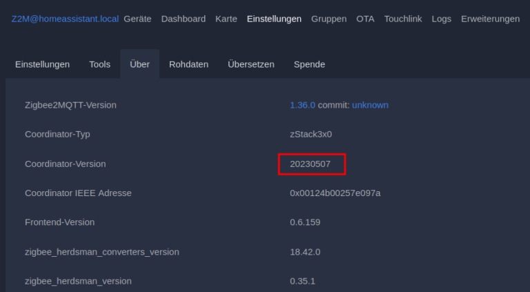 [Home Assistant] Update firmware on Sonoff Zigbee USB Dongle-P – nocin.eu