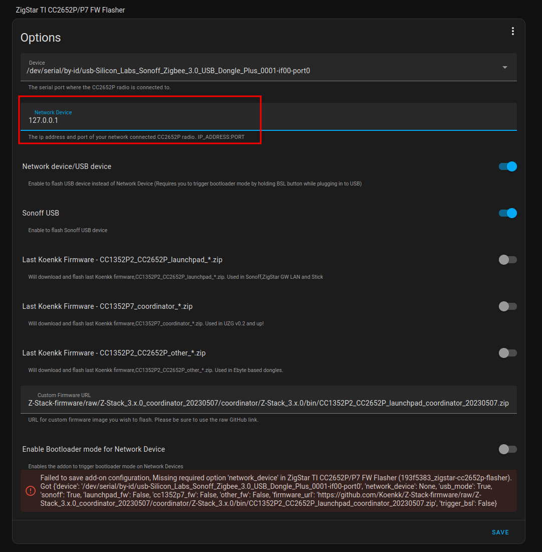Home Assistant Update Firmware On Sonoff Zigbee Usb Dongle P Nocin Eu